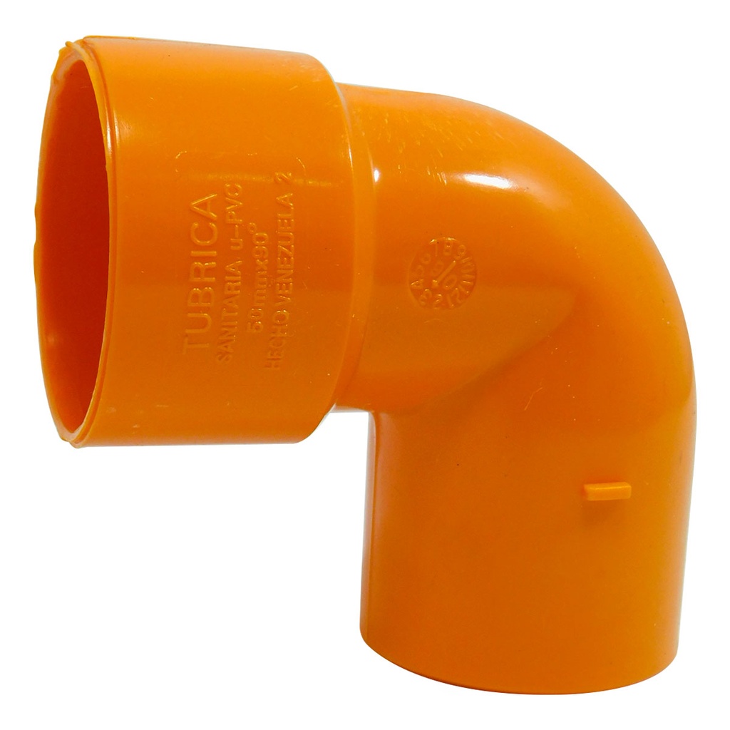 CODO 90GR PVC SANITARIO 50MM REFORZADO EXC TUBRICA | Litani Import Export